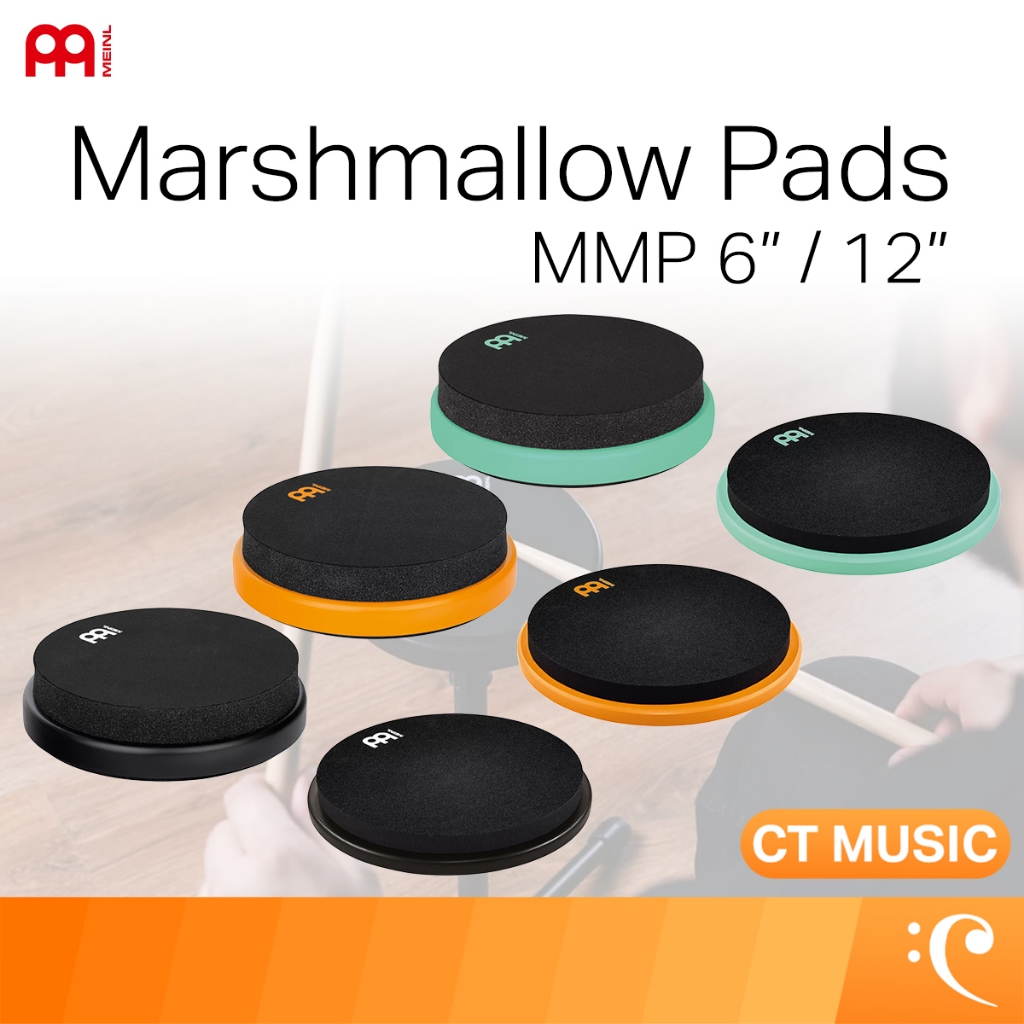 MEINL Marshmallow Pads Practice Pad MMP Series แป้นซ้อมกลอง แป้นซ้อม ...
