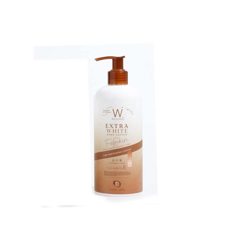 ของแท้ WHITE WAY 400มลNANO WHITE BODY LOTION ไวท์เวย์ นาโนไวท์ บอดี้ ...