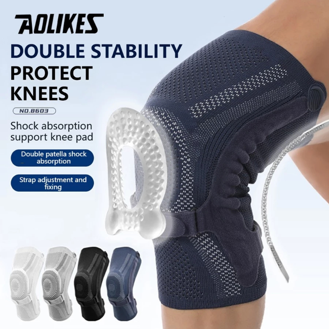 Aolikes (8603) เข็มขัดรัดเข่า Full size แถบรัดเข่า ที่รัดเข่า ช่วยพยุง ...