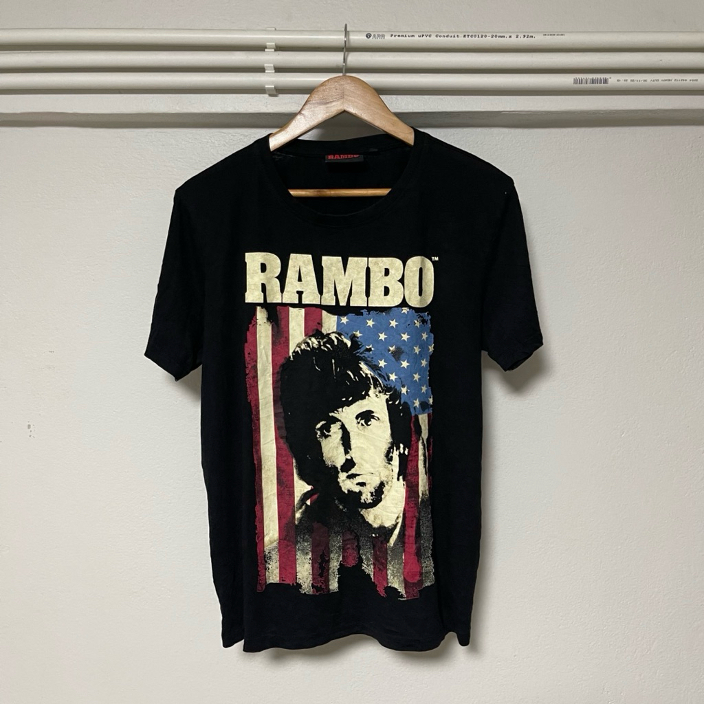 เสื้อมือสอง RAMBO - First John James Rambo | Shopee Thailand