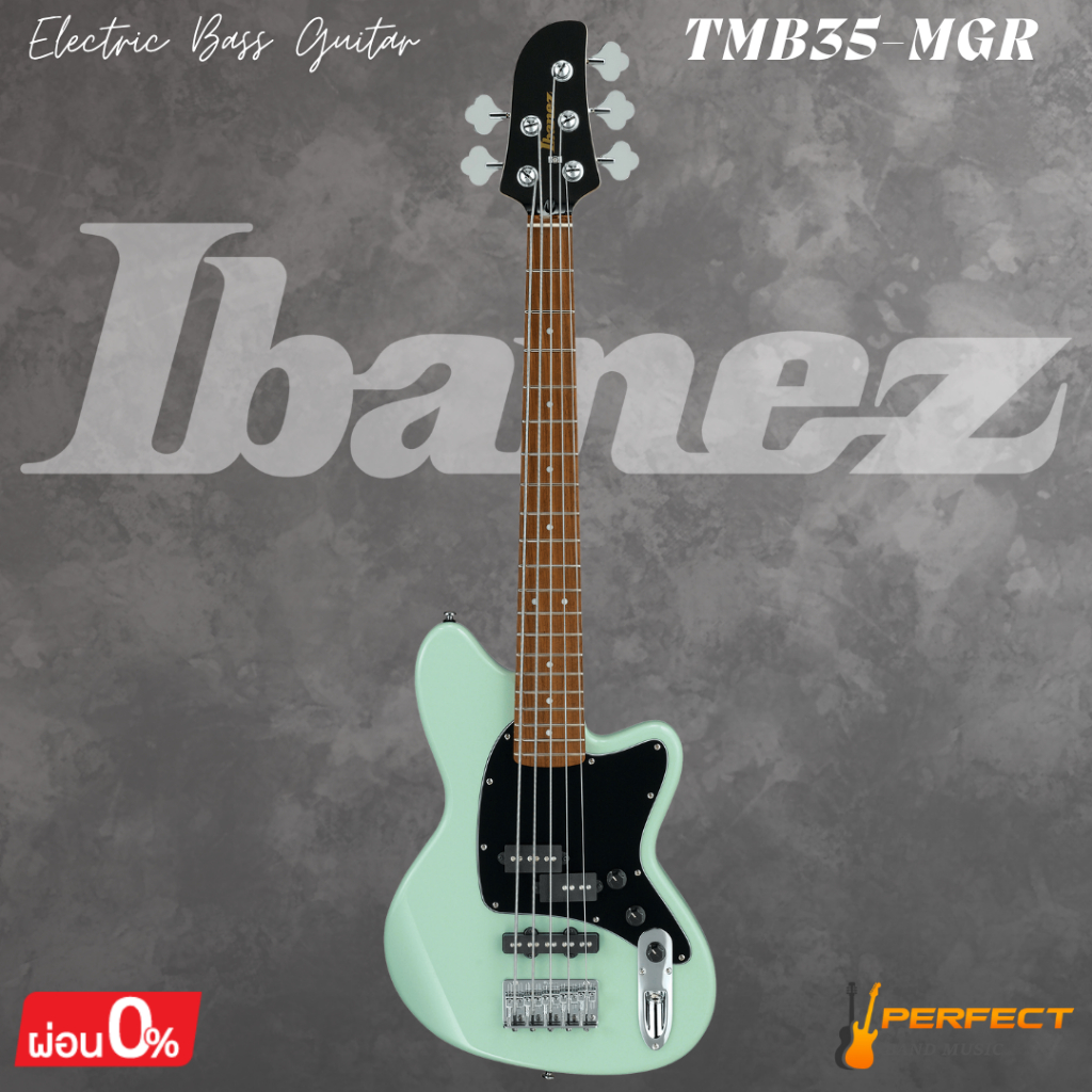 กีตาร์เบสไฟฟ้า Ibanez TMB35-MGR (5 Strings) * กรุณาสอบถามก่อนสั่งซื้อ ...