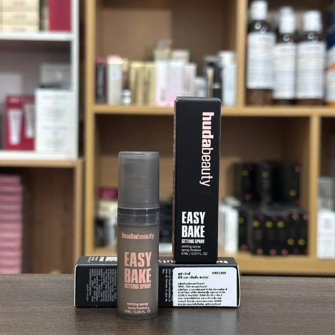Huda Beauty Easy Bake Setting Spray 6ml | Shopee Thailand