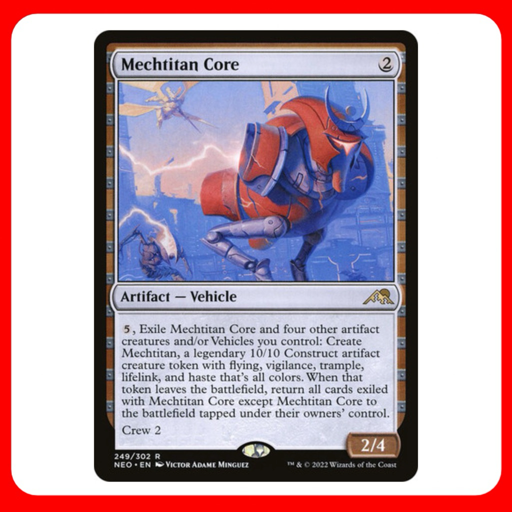 [MTG] Mechtitan Core [NEO] [ARTIFACT] [RARE] [NORMAL] [ENG] (การ์ดเมจิค ...