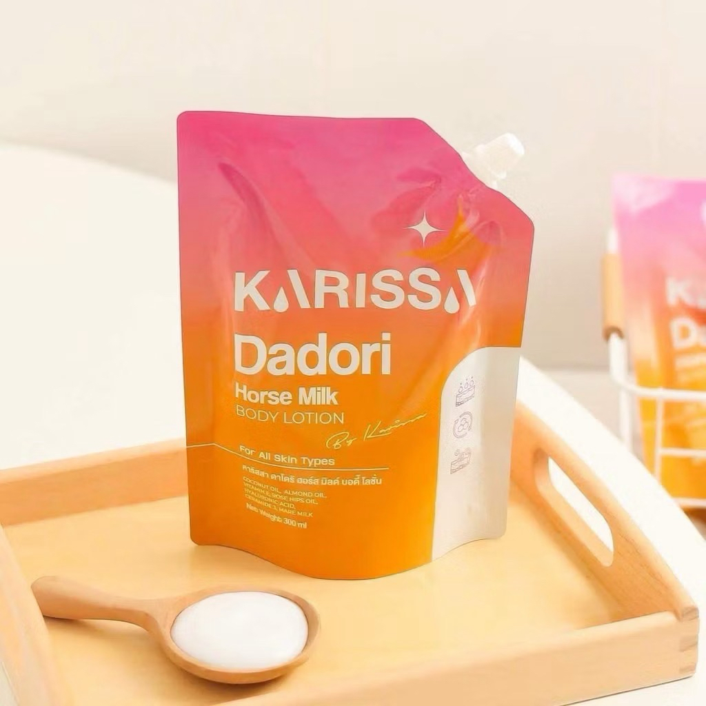 Lotion KARISSA DADORI HORS MILK โลชั่น คาริสสา ดาโดริส 300ml | Shopee ...