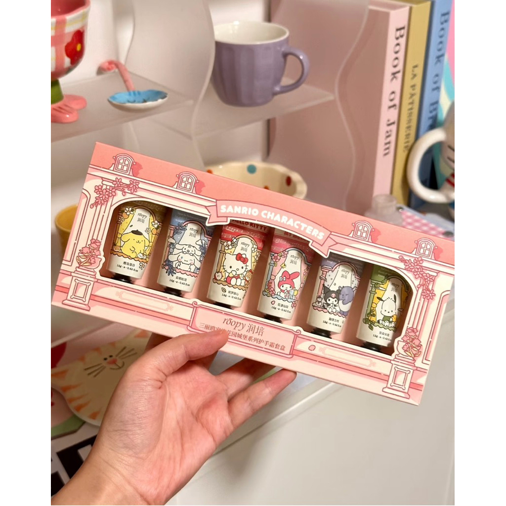 ครีมทามือ ROOPY X SANRIO Family Garden Castle Series | Shopee Thailand