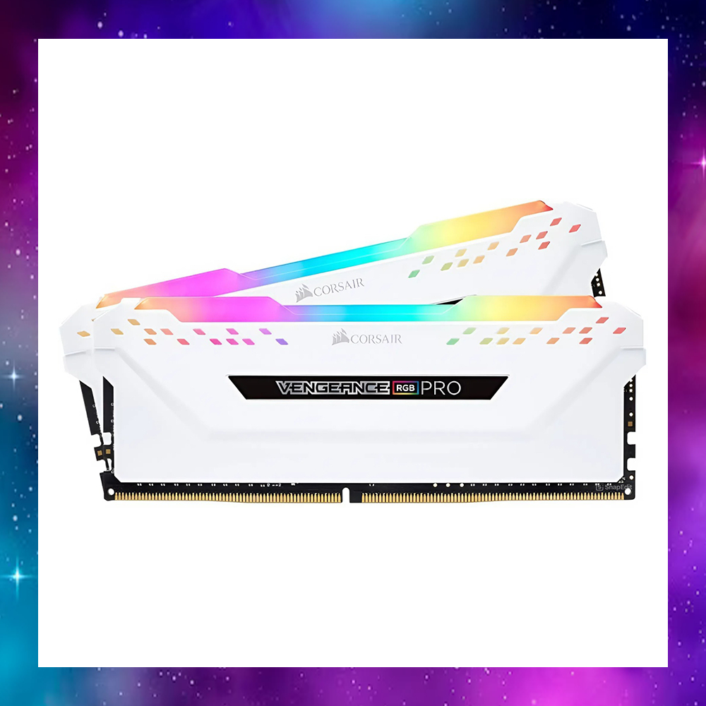 16GB (8GBx2) DDR4/3000 RAM PC (แรมพีซี) CORSAIR VENGEANCE RGB PRO ...