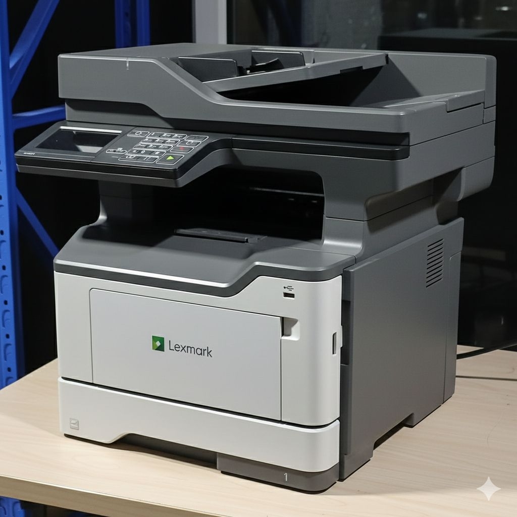 ปริ้นเตอร์ Lexmark MX521 Multifunction Printer ปริ้นขาวดำ สแกนได้ copy ...