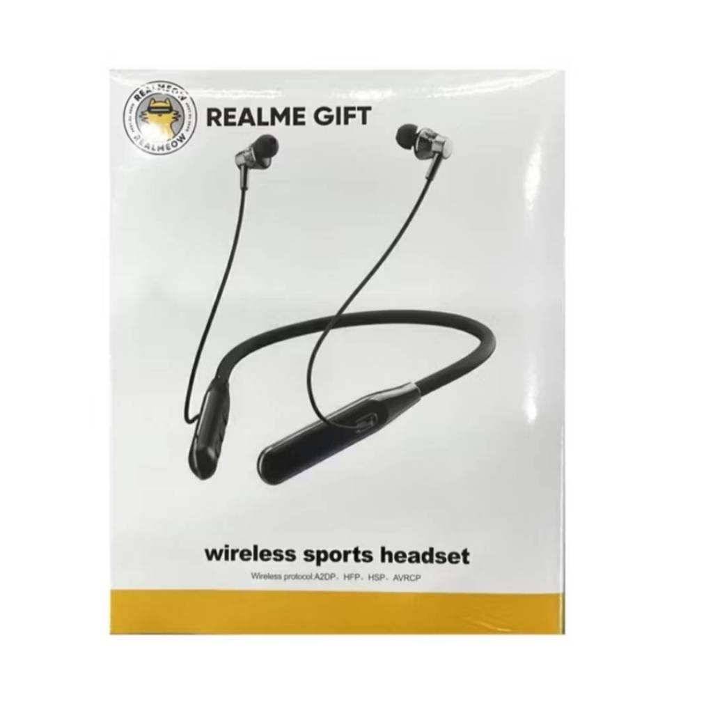 หูฟังไร้สาย Realme wireless sport headset | Shopee Thailand