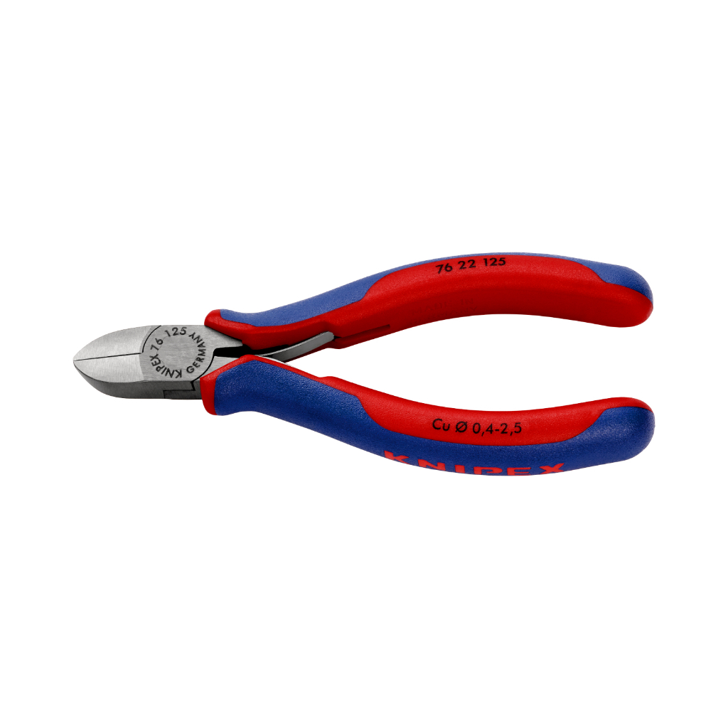 KNIPEX Diagonal Cutter 125 mm คีมตัดทแยงมุม 125 มม. รุ่น 7622125 ...