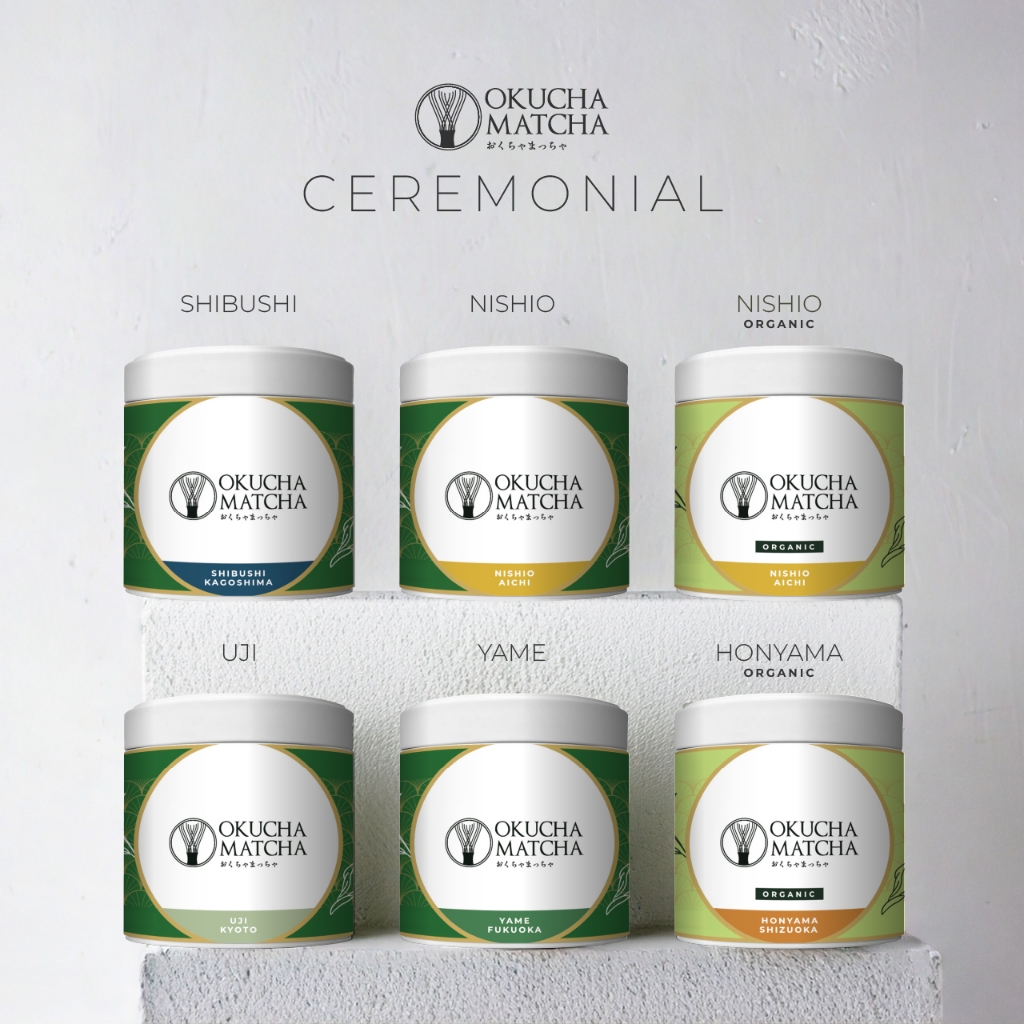 Matcha Ceremonial นำเข้าจากญี่ปุ่น 5 เมือง [For Clear Matcha] 30g ...