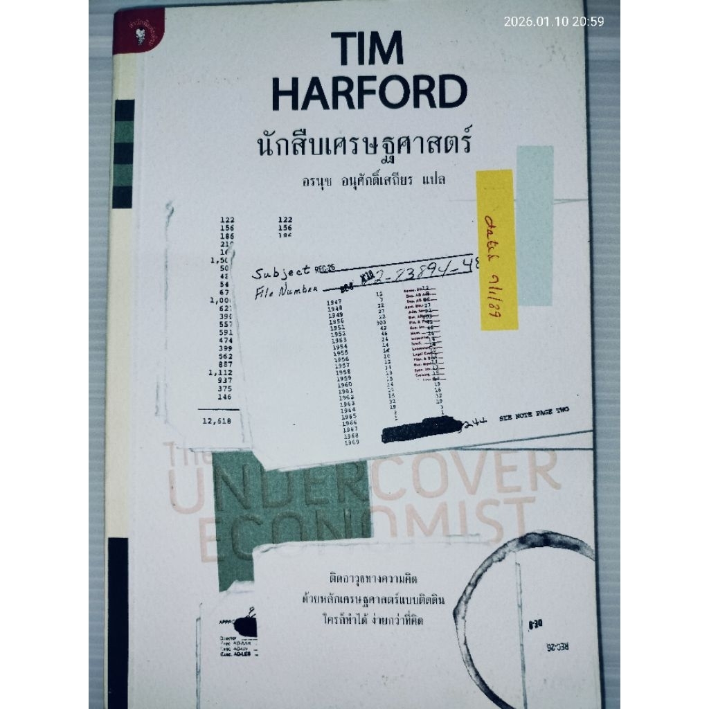 นักสืบเศรษฐศาสตร์ ผู้แต่ง : Tim Harford | Shopee Thailand