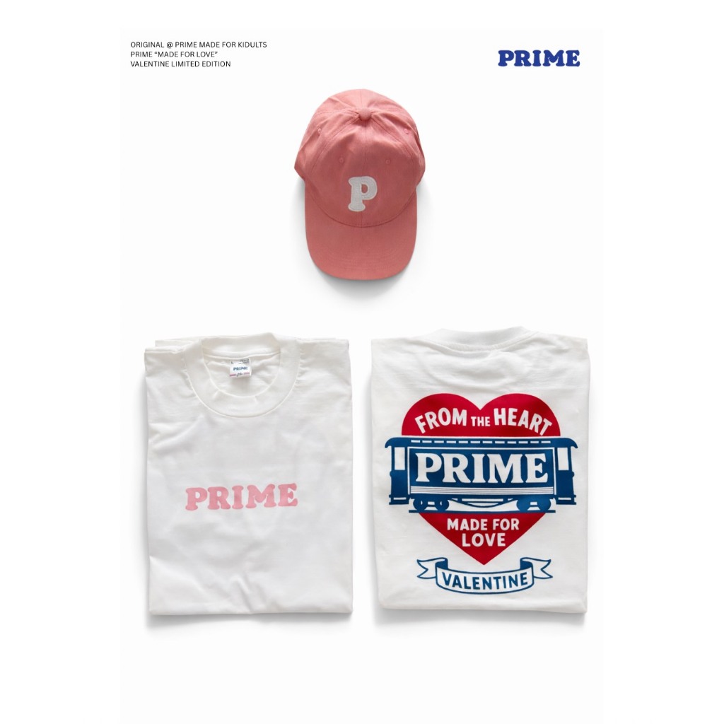 PRIME “MADE FOR LOVE” ((เสื้อพร้อมหมวก Limited)รอบส่ง31/01/69 | Shopee ...
