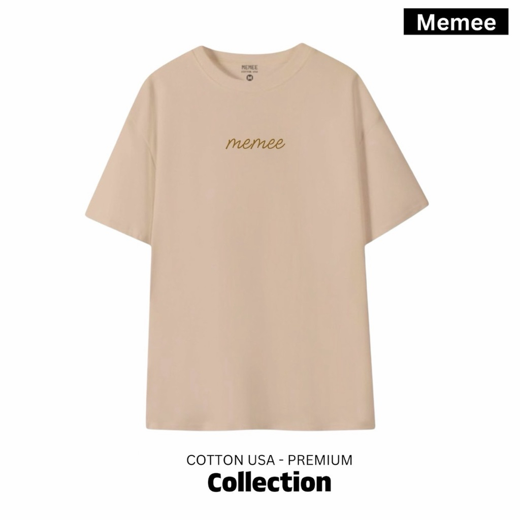 เสื้อยืด MEMEE ~ COTTON ผ้าหนานิ่ม (Memee V2) | Shopee Thailand