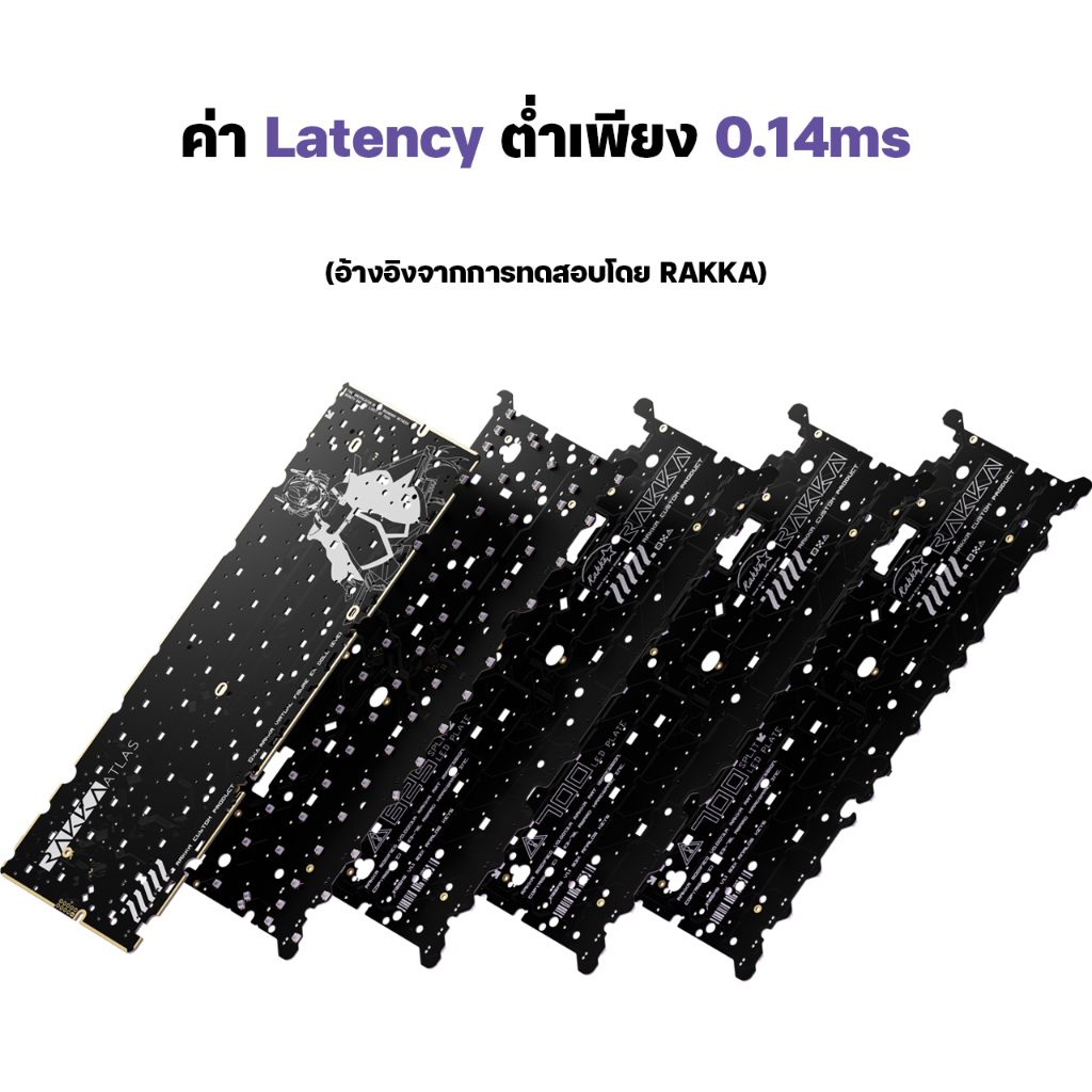 RAKKA 60 ATLAS HE PCB แผงวงจรคีย์บอร์ด Hall Effect รองรับสวิตช์ ...