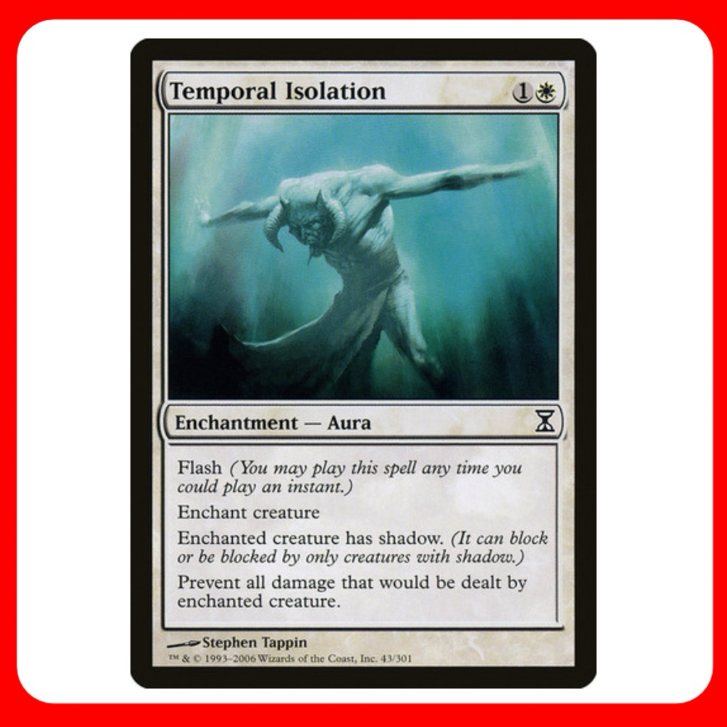 [MTG] Temporal Isolation [TSP] [WHITE] [COMMON] [NORMAL] [ENG] (การ์ดเม ...
