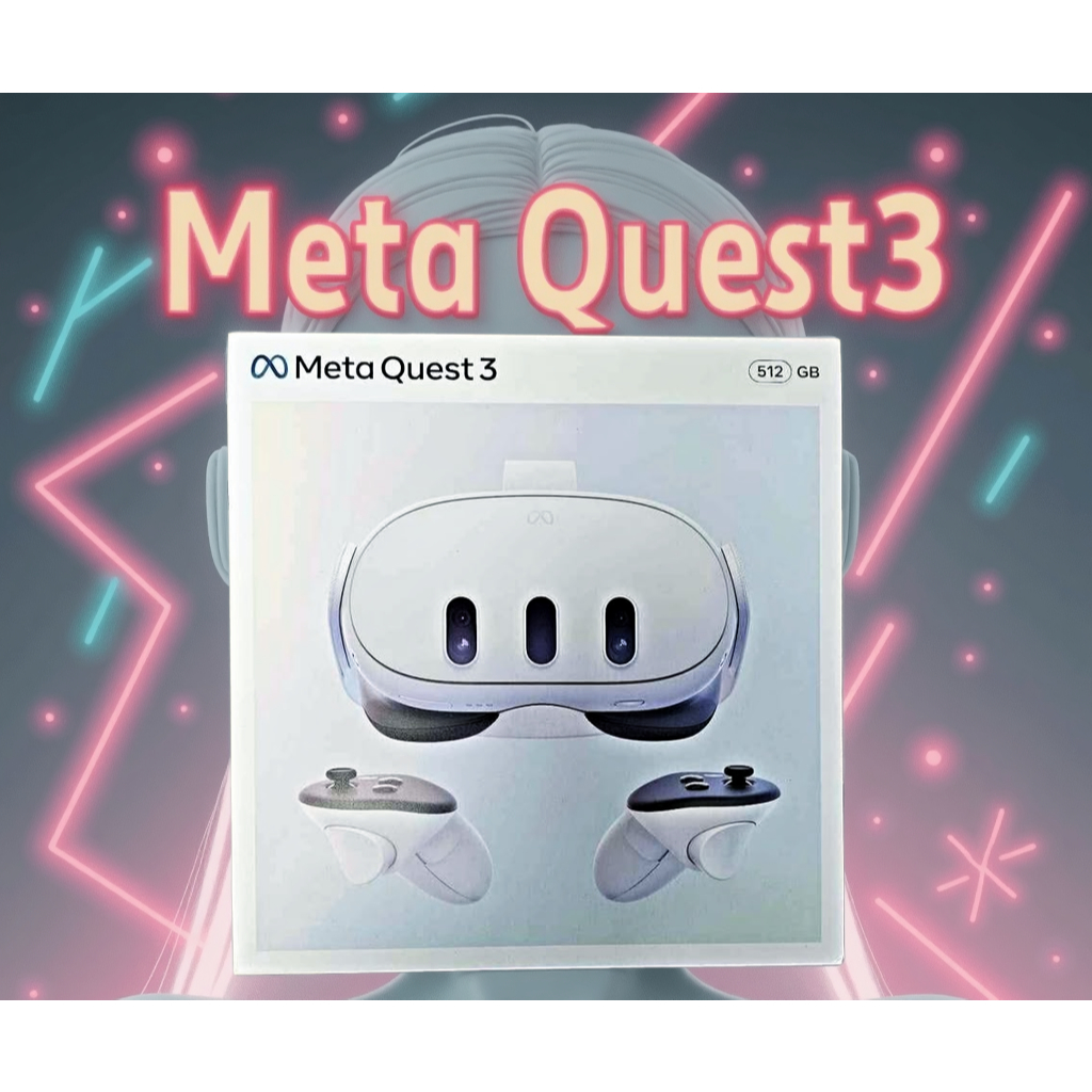 Meta Quest 3 128G 512G 3S 128G 256G VR Glass set with camera and motion ...