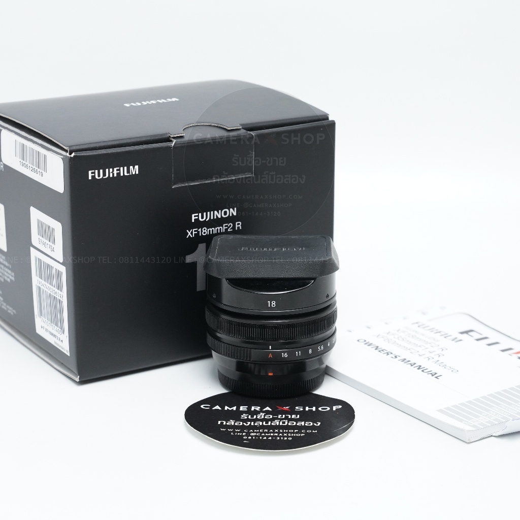 Fuji XF 18 F2 อดีตศูนย์ สภาพดี | Shopee Thailand