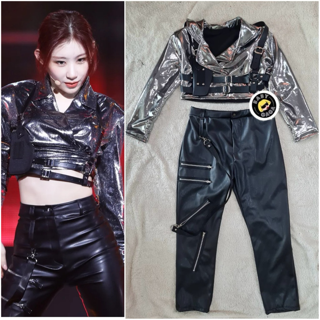 BABYGAGA ️ Chaeryeong Itzy อิทจี แชรยอง Kpop ชุดเต้น ชุดโคฟ ชุดโคฟเวอร์ ...