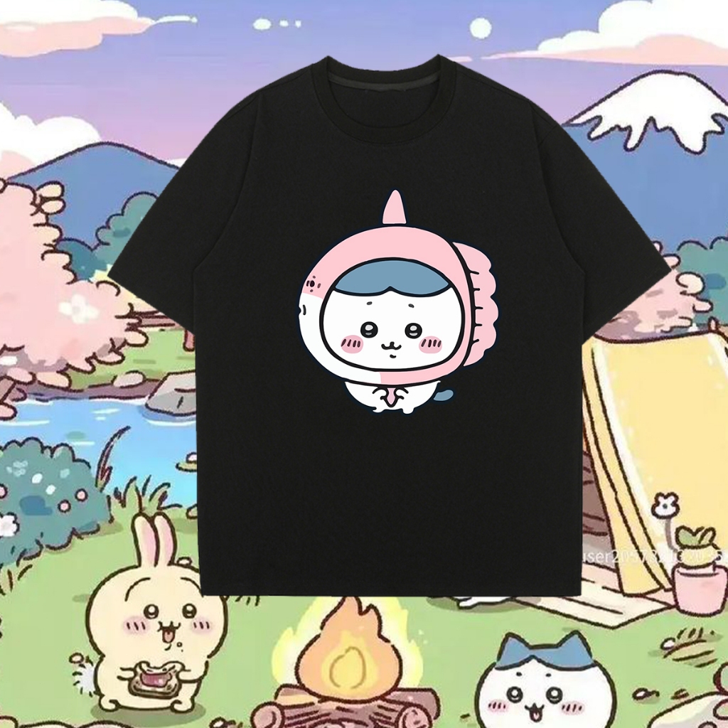 New SPAO T-Shirt Nagano Damgome Nongdamgome chiikawa ฤดูร้อนสบาย ๆ ผ้า ...