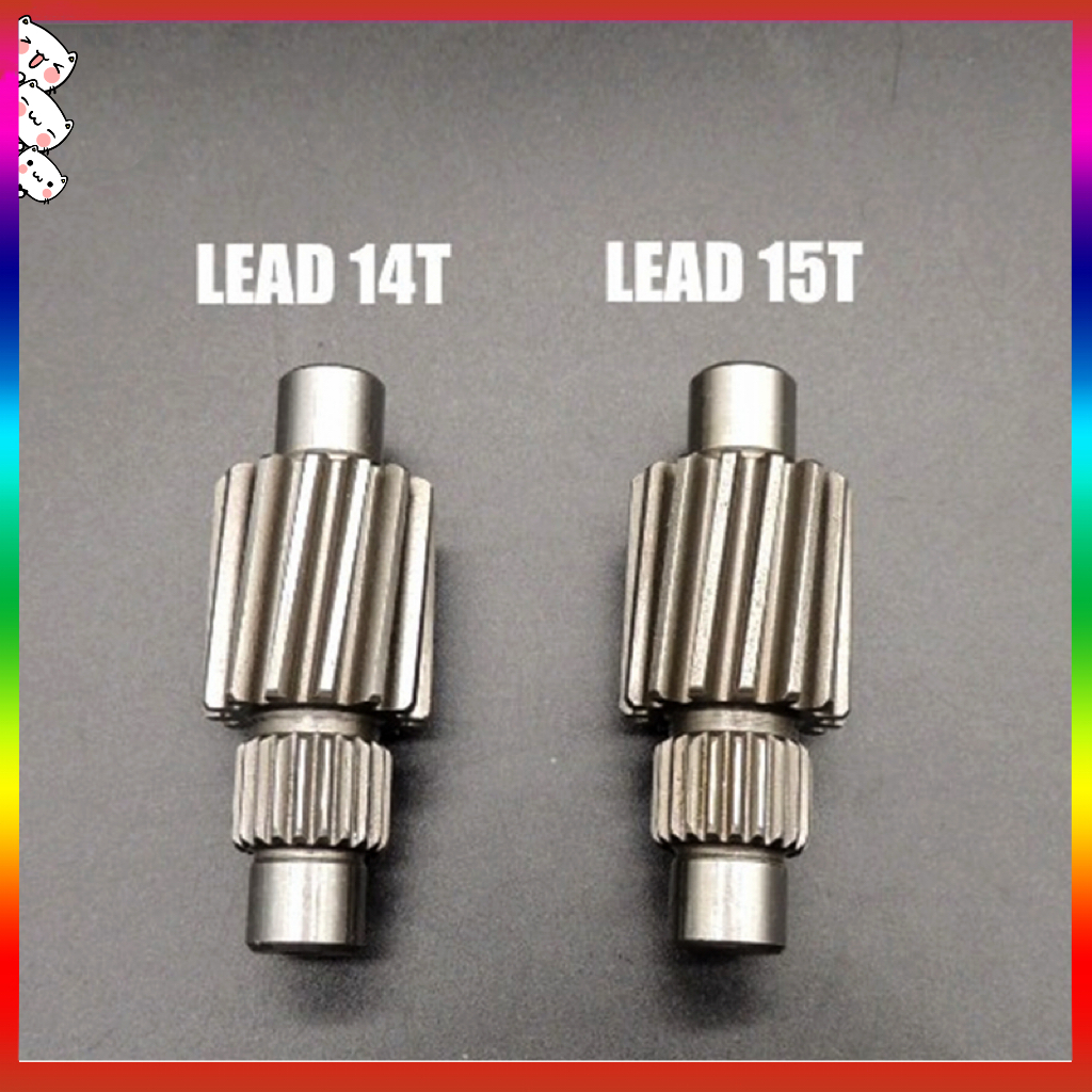 🔥【ของแท้100%】เฟืองท้าย Honda LEAD125 4วาล์ว 🌟 เกียร์ 14T/15T | เพิ่มความเร็ว-แรงบิด | ติดตั้ง ...