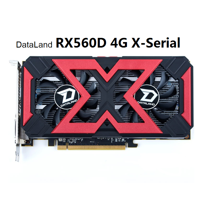 🔥เดสก์ทอป คอมพิวเตอร์ การ์ดจอ DataLand RX560 4G ถอดชิ้นส่วน มือสอง | Shopee Thailand
