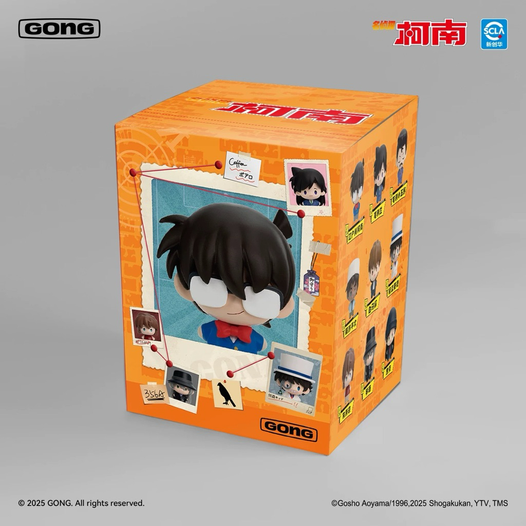 [กล่องสุ่ม] โมเดล POP MART : DETECTIVE CONAN - SUPER MINI FIGURE มินิ ...
