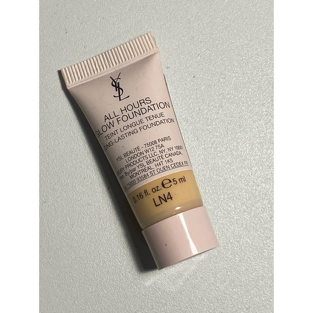 YSL BEAUTY รองพื้น ALL HOURS GLOW FOUNDATION 5 ml#LN4,LW9💥ของแท้ป้ายไทย ...