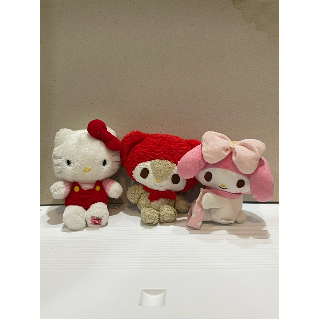 [พร้อมส่ง] ตุ๊กตา Sanrio Hello Kitty My Melody Little Forest จากญี่ปุ่น ...