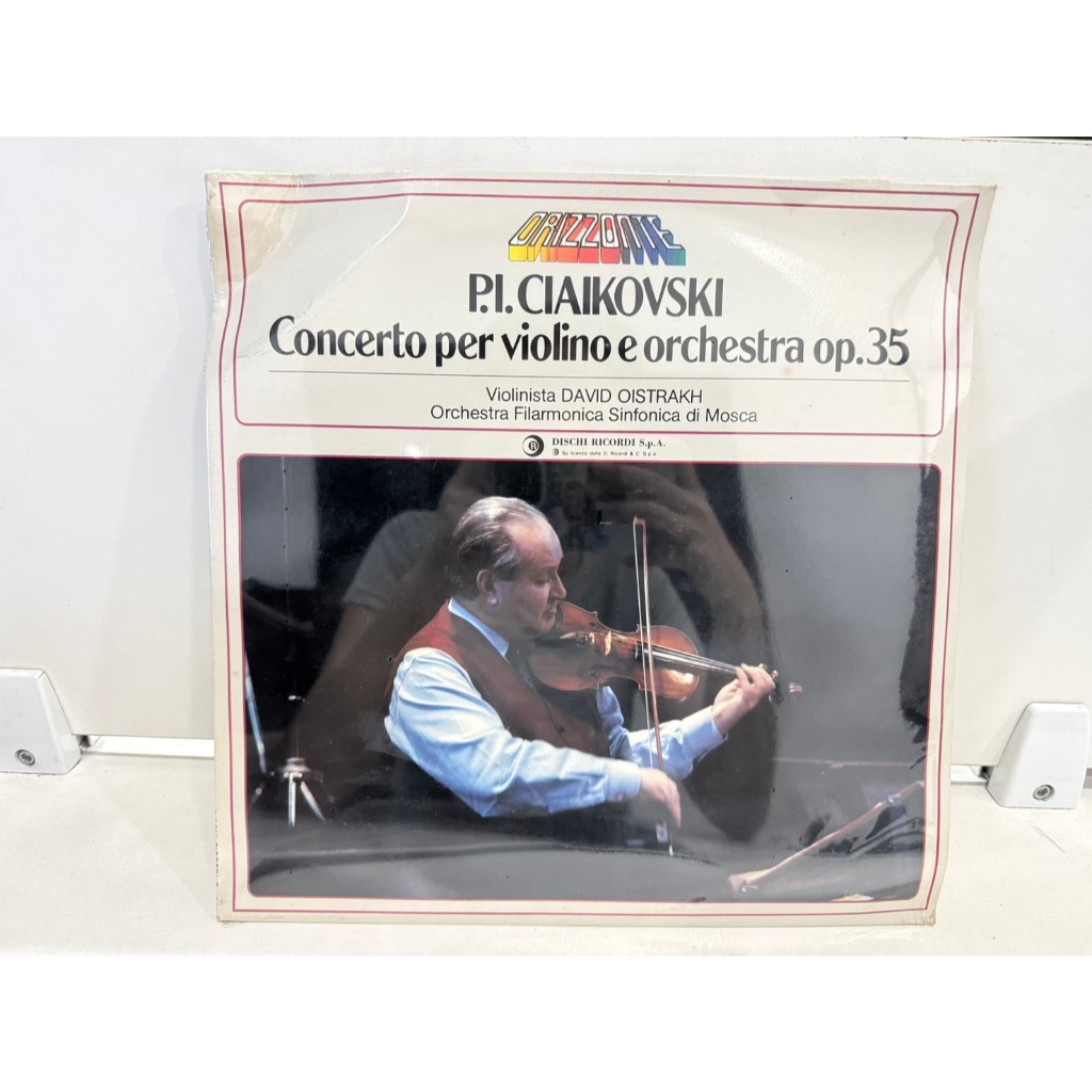 1LP Vinyl Records แผ่นเสียงไวนิล PI.CIAIKOVSKI Concerto per violino e ...