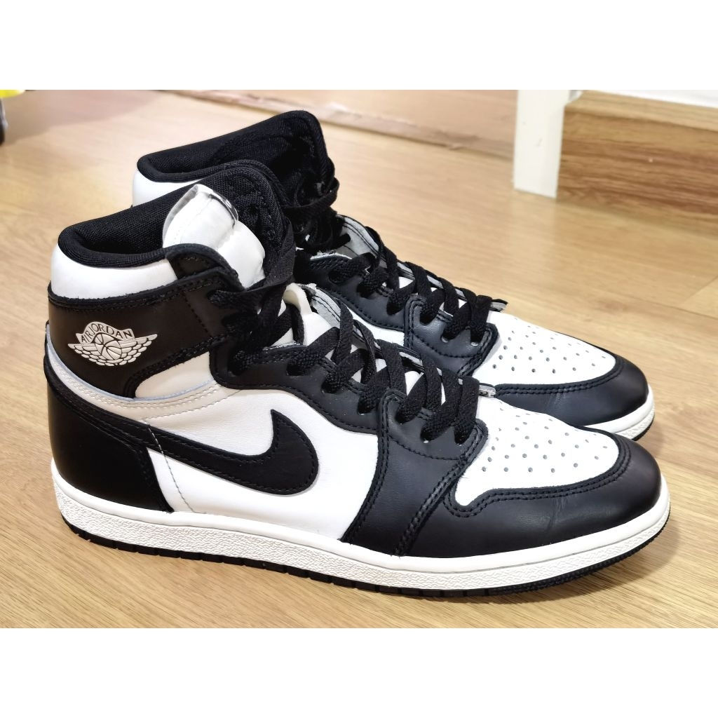 jordan 1 high panda ไม่มีกล่อง | Shopee Thailand