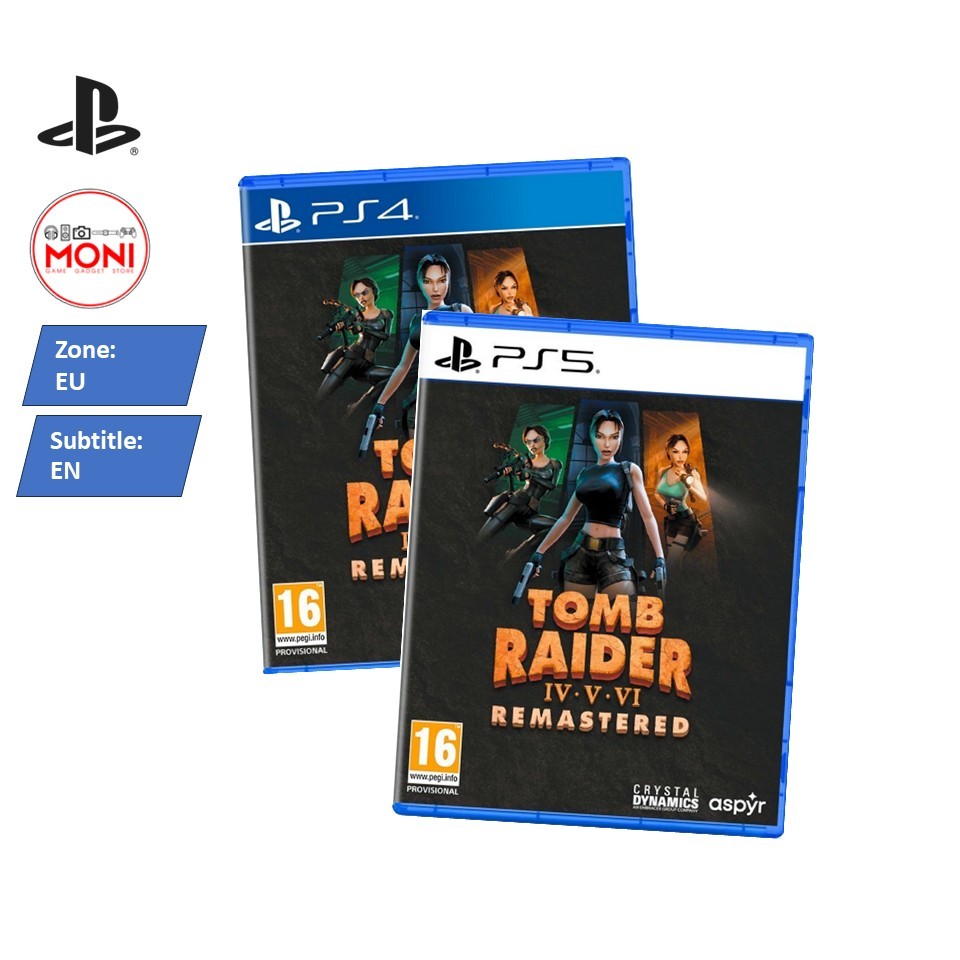 [เลื่อนเป็น 23 ตุลาคม 2025] Tomb Rider IV-VI รวมภาค 4-5-6 Remaster (EU ...