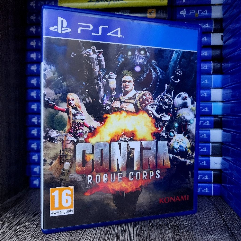 Contra rogue corps ps4เล่นได้1-4คน มือสองสภาพดี | Shopee Thailand