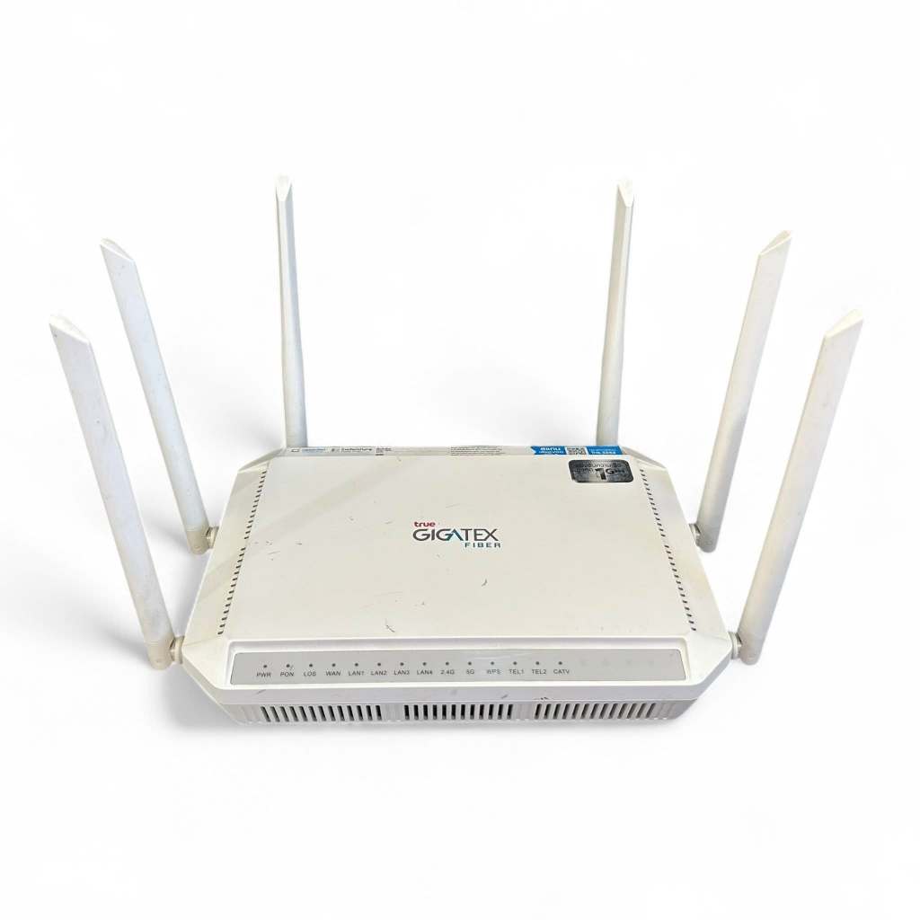 เราเตอร์ทรู True Gigatex Fiber Router Skyworth GN542VF มือสอง | Shopee ...
