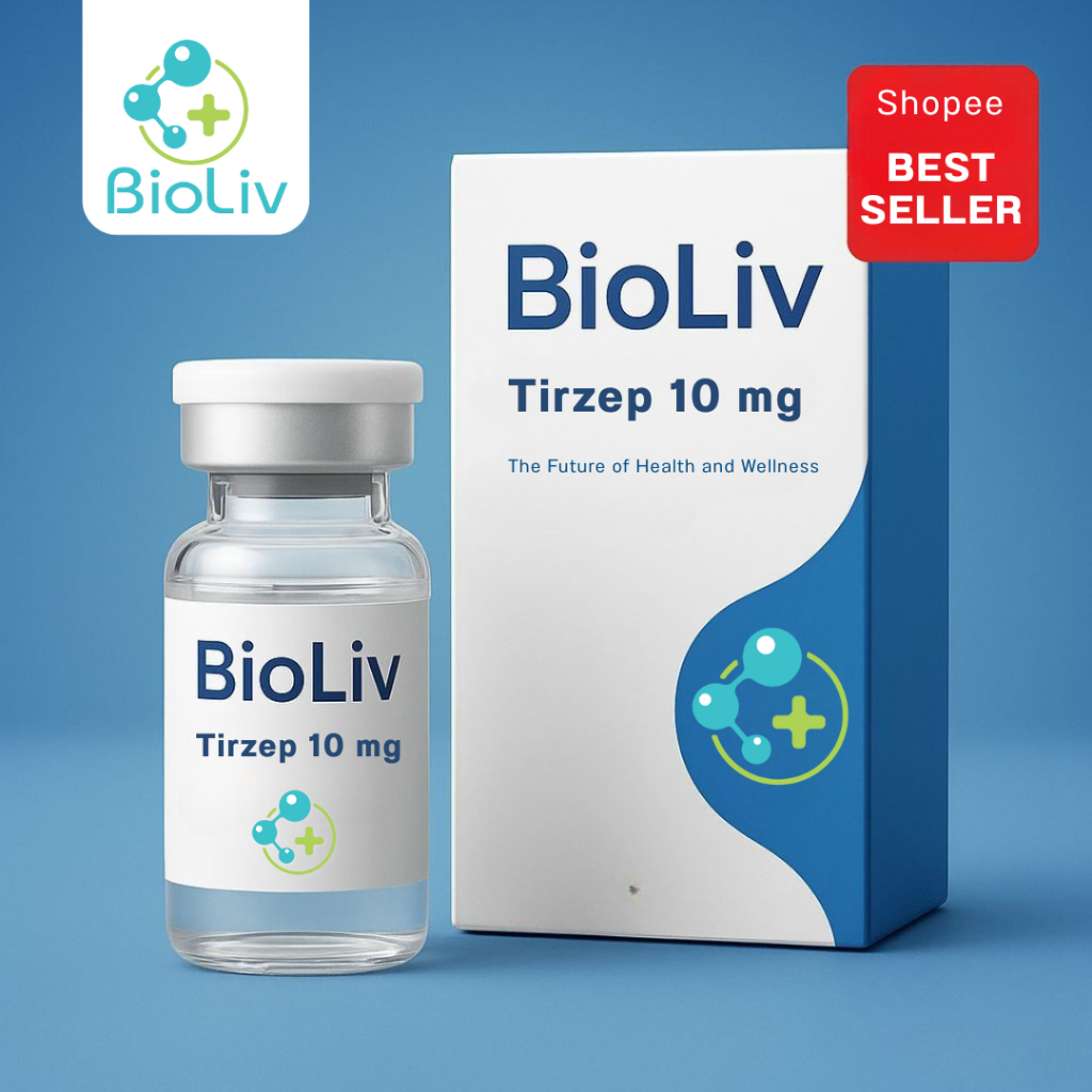 BioLiv Tirzep 10/20 – เปปไทด์เพื่อการดูแลสมดุล (10 / 20 Mg) | Shopee ...