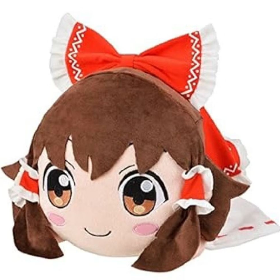 Touhou Project Reimu Hakurei Mega jumbo Plush Doll 40cm (2016) | Shopee ...
