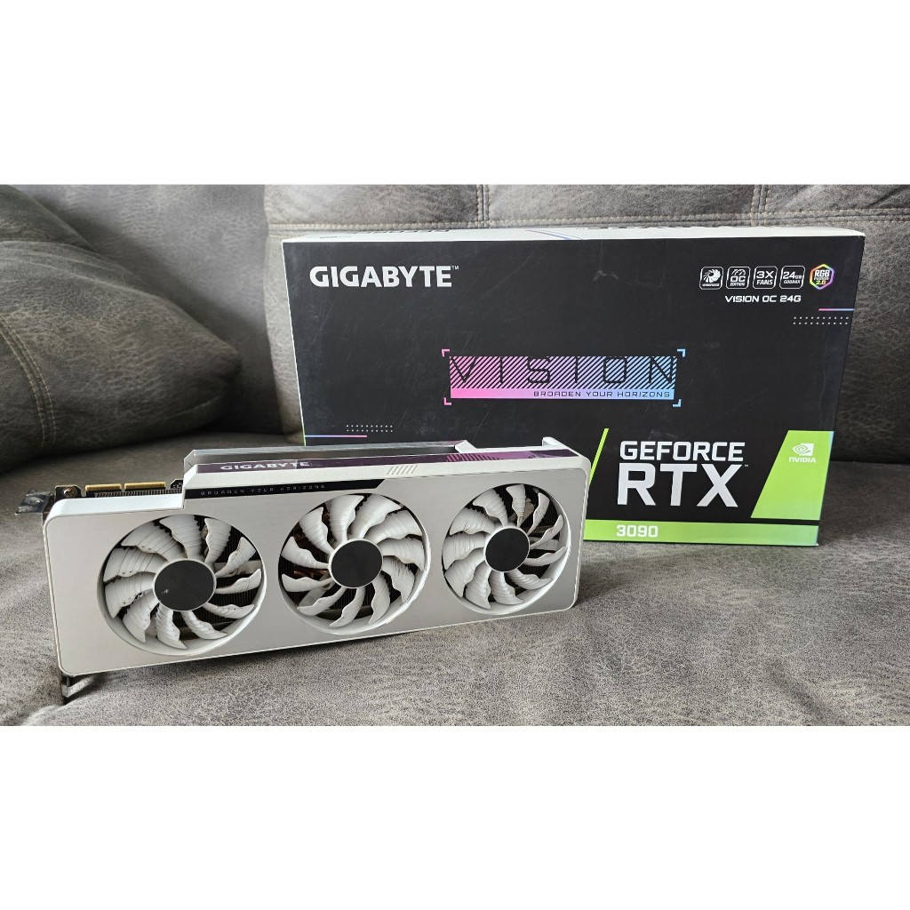 GIGABYTE RTX 3090 VISION OC 24GB มือสอง | Shopee Thailand