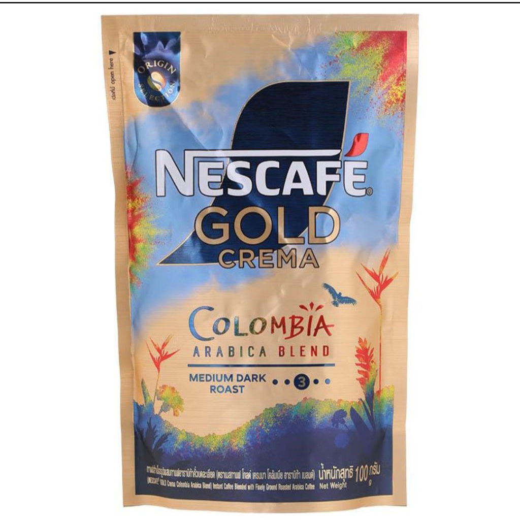 Nescafe Gold Crema Colombia | Shopee Thailand