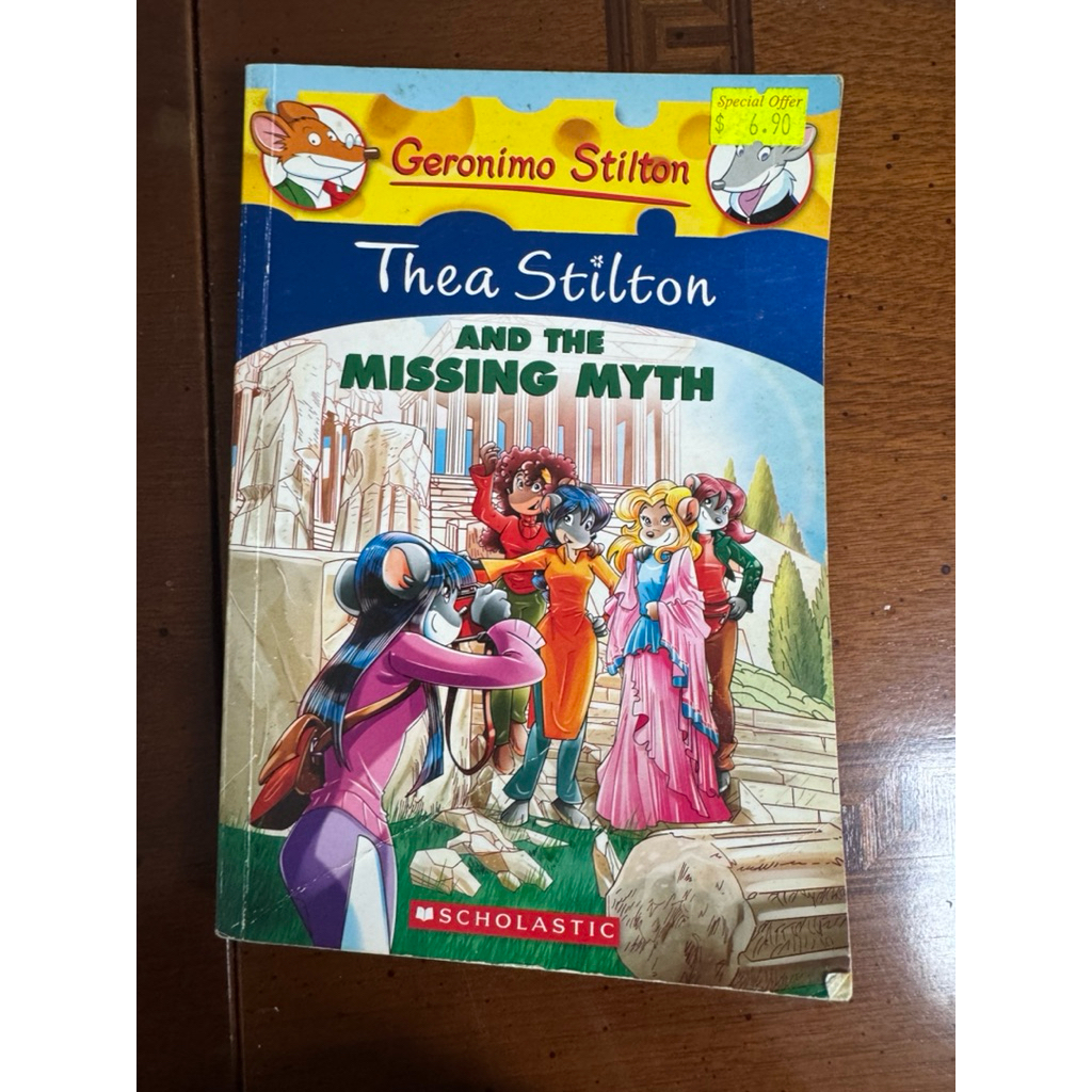 หนังสือภาษาอังกฤษ Thea Stilton And The Missing Myth มือสอง | Shopee ...