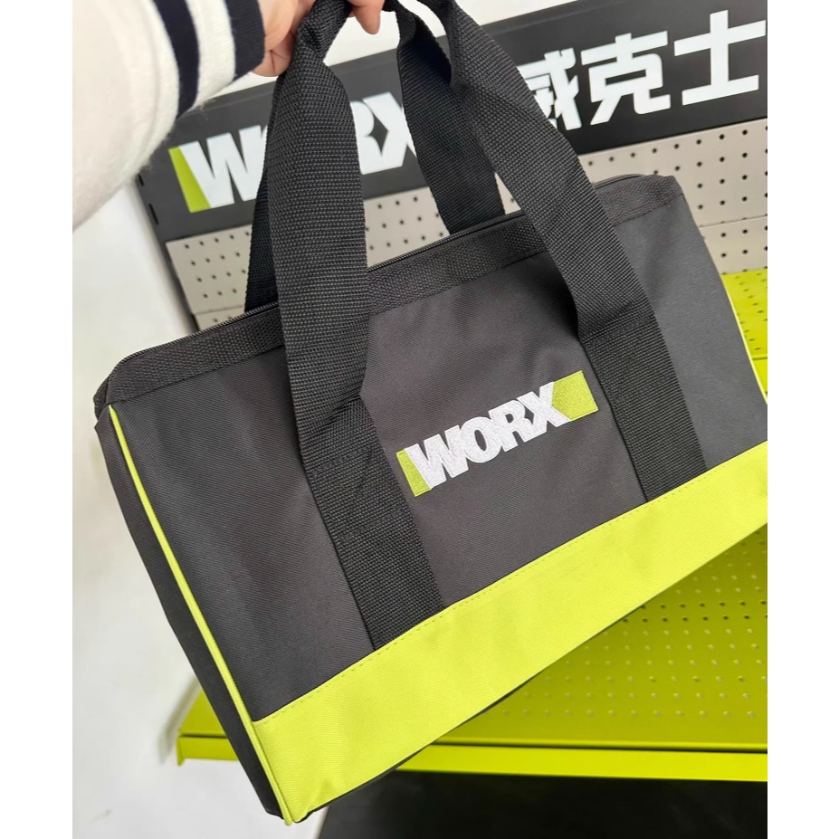 กระเป๋าผ้า WORX แท้ รุ่นใหญ่ ขนาด: ประมาณ 400x200x280 มม. มี โครงเหล็ก ...