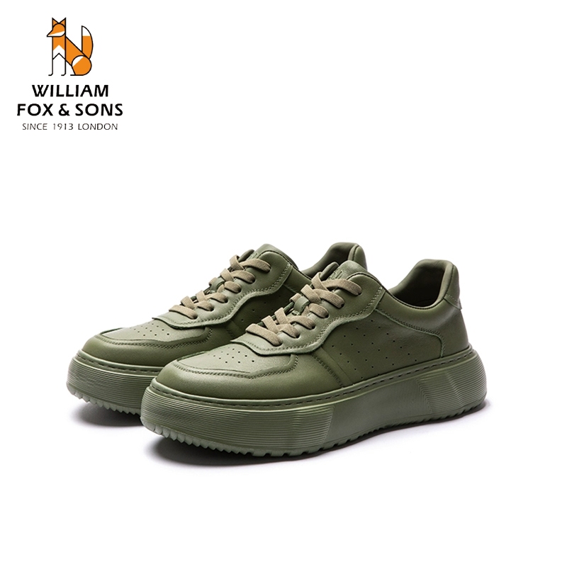 WILLIAM FOX&SONS งานใหม่สไตล์หนังระบายอากาศรองเท้าลำลองผู้ชาย | Shopee ...