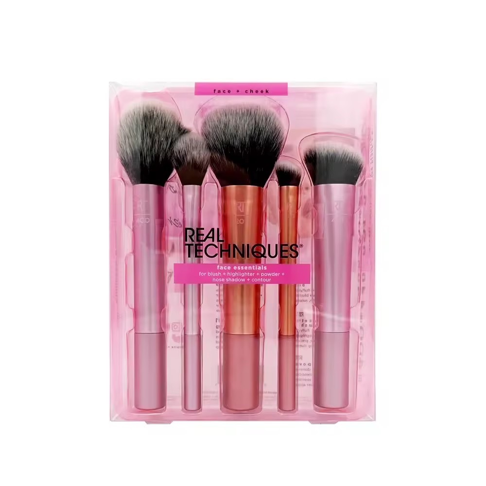 Real Techniques Face Essentials Brush Set 5 pcs เซทแปรงแต่งหน้าสุดคุ้ม5ชิ้น ที่ช่างแต่งหน้าและ ...