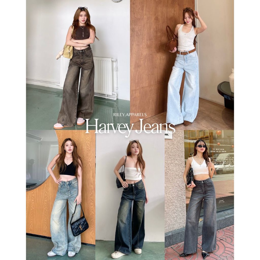 Riley.apparels - Harvey Jeans 7011 | Shopee Thailand