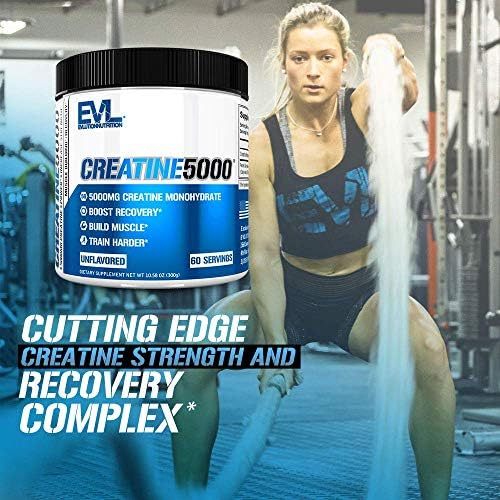 Evl Ultra Pure Creatine 5000 - 300 g. ( Unflavored ) เสริมสร้างกล้ามเนื้อ เพิ่มประสิทธิภาพในการ ...