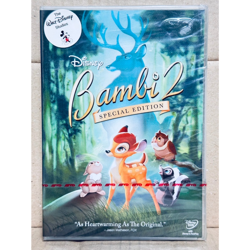 DVD : Bambi 2 (2006) กวางน้อย...แบมบี้ 2 " Disney Animation Cartoon ...