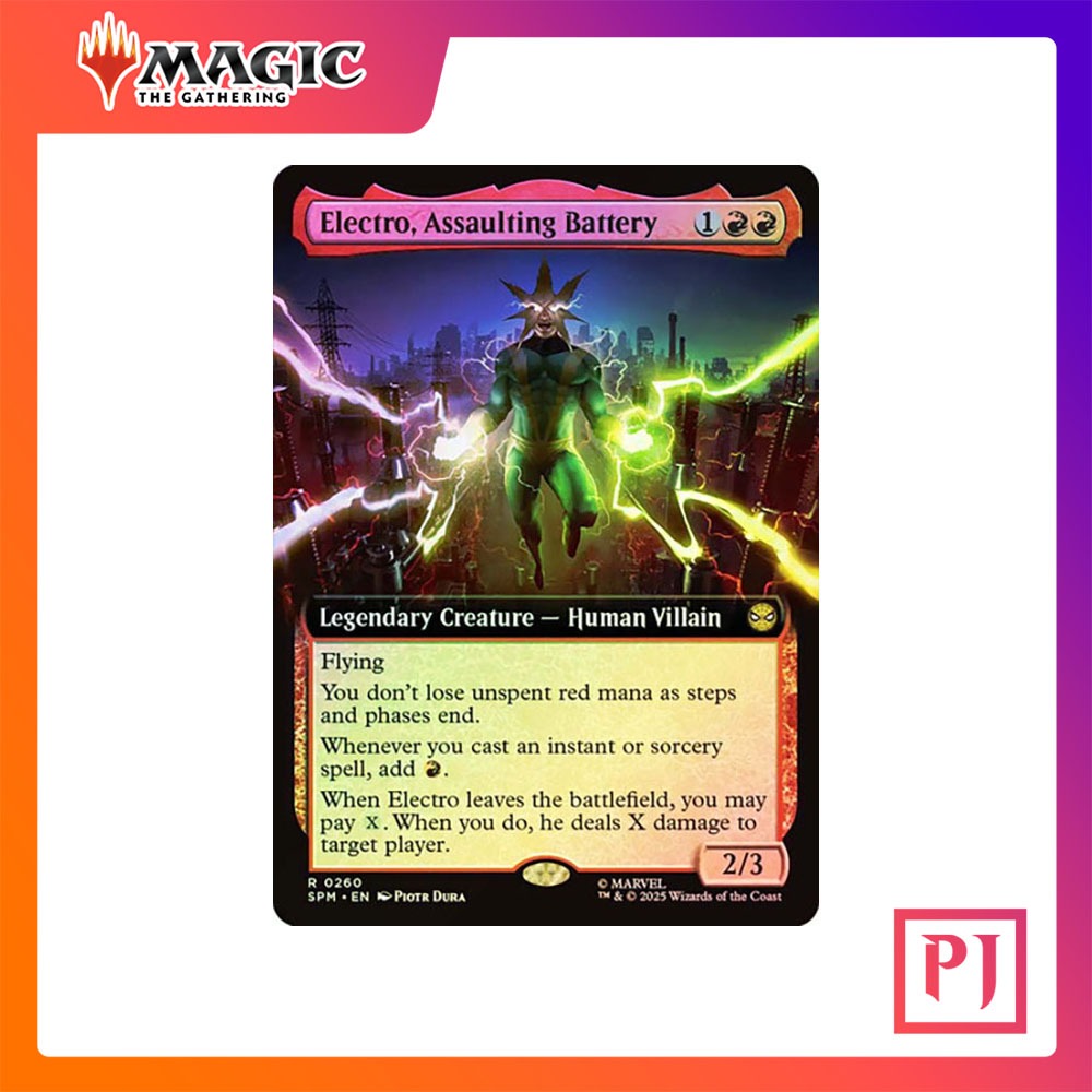 [MTG] Electro, Assaulting Battery (Extended Art) [SPM] [RED] [RARE ...
