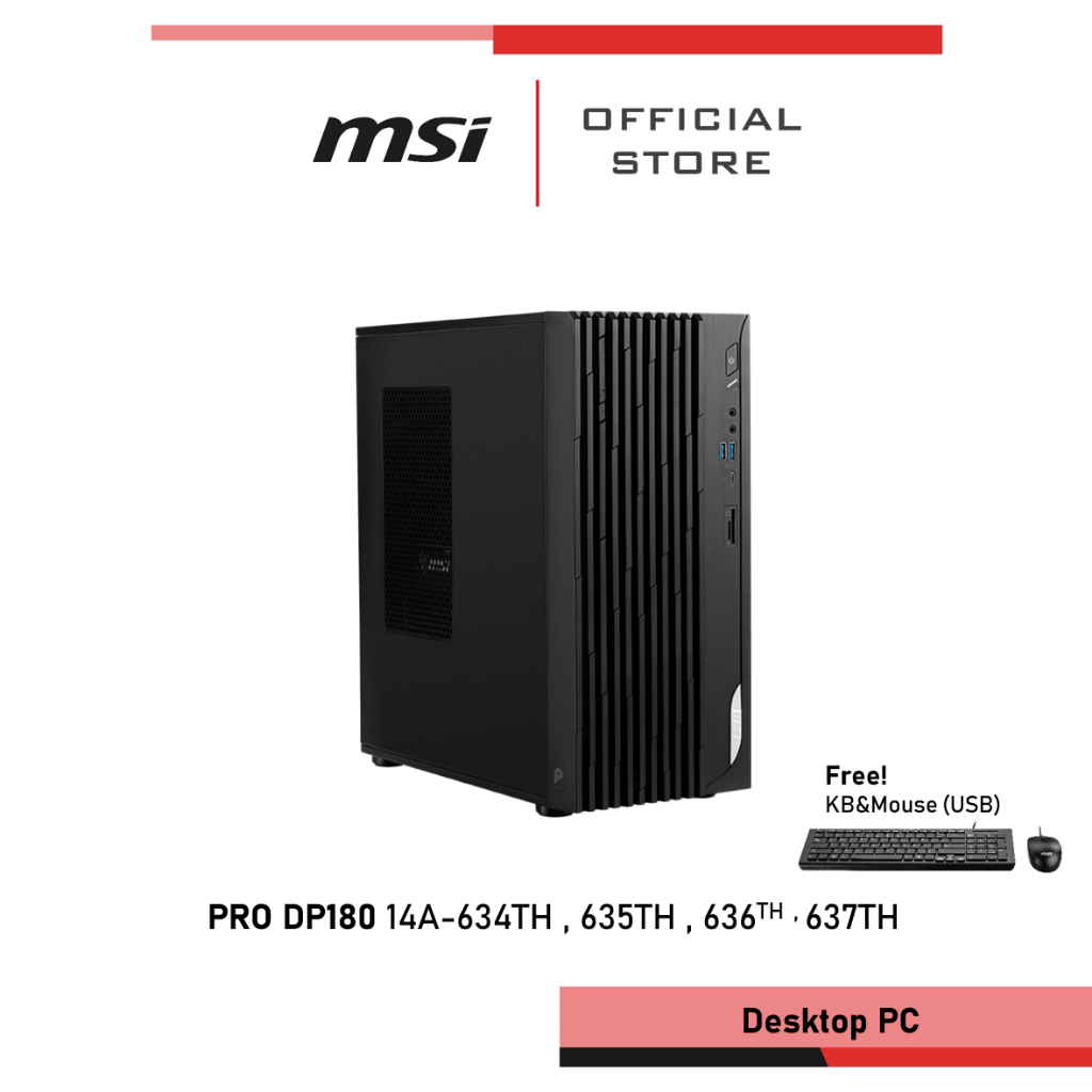 [Pre-Order] MSI PRO DP180 14A-634TH , PRO DP180 14A-635TH , PRO DP180 ...