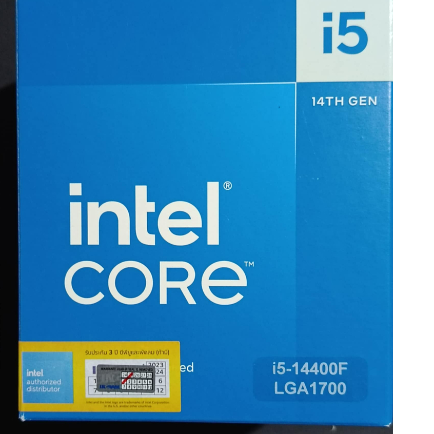 CPU (ซีพียู) INTEL 1700 CORE I5-14400F 4.7GHz 10C 16Tสินค้ามือ 2 ประกันเหลือ 2028/03/17 | Shopee ...