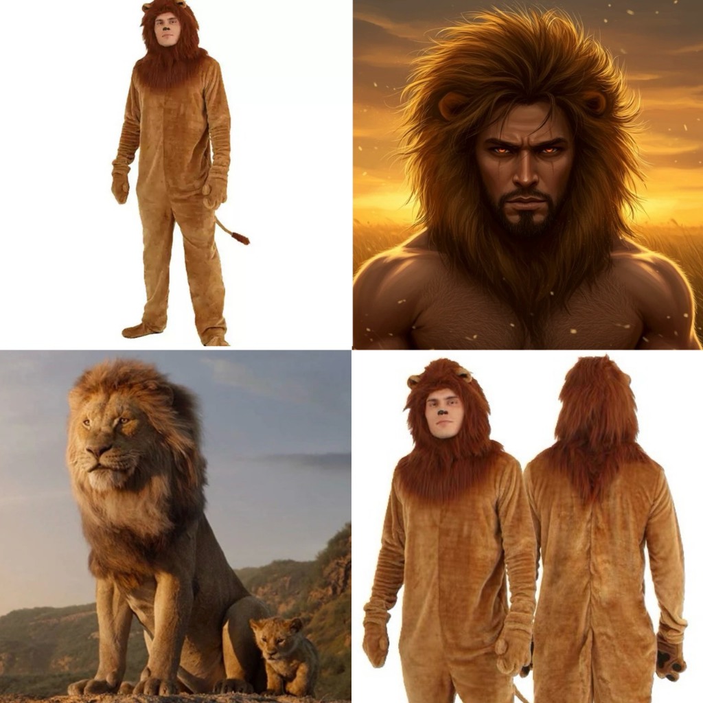 พร้อมส่ง🦁ชุดสิงโต Sigma lion cosplay suit ชุดเจ้าป่า สิงโต King of the ...