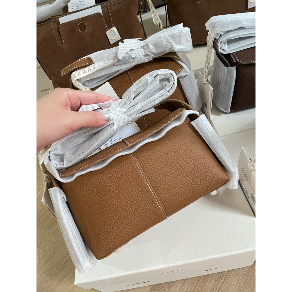 ของใหม่ songmont drippy mini (สี มอคค่า) พร้อมส่ง!! | Shopee Thailand