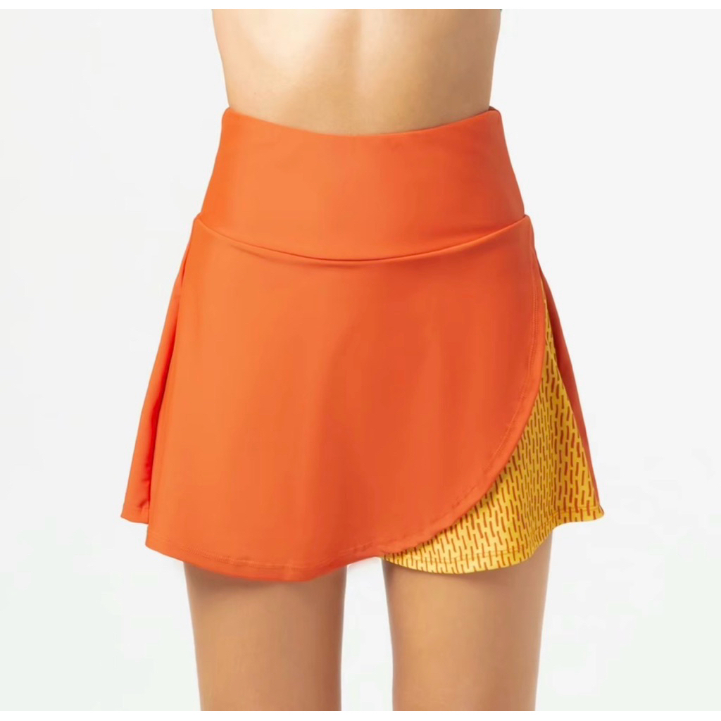 ส่งต่อ(size L) PURLI ISLANDERS SKIRTED SHORTS กระโปรงว่ายน้ำเอวสูงมีซับ ...